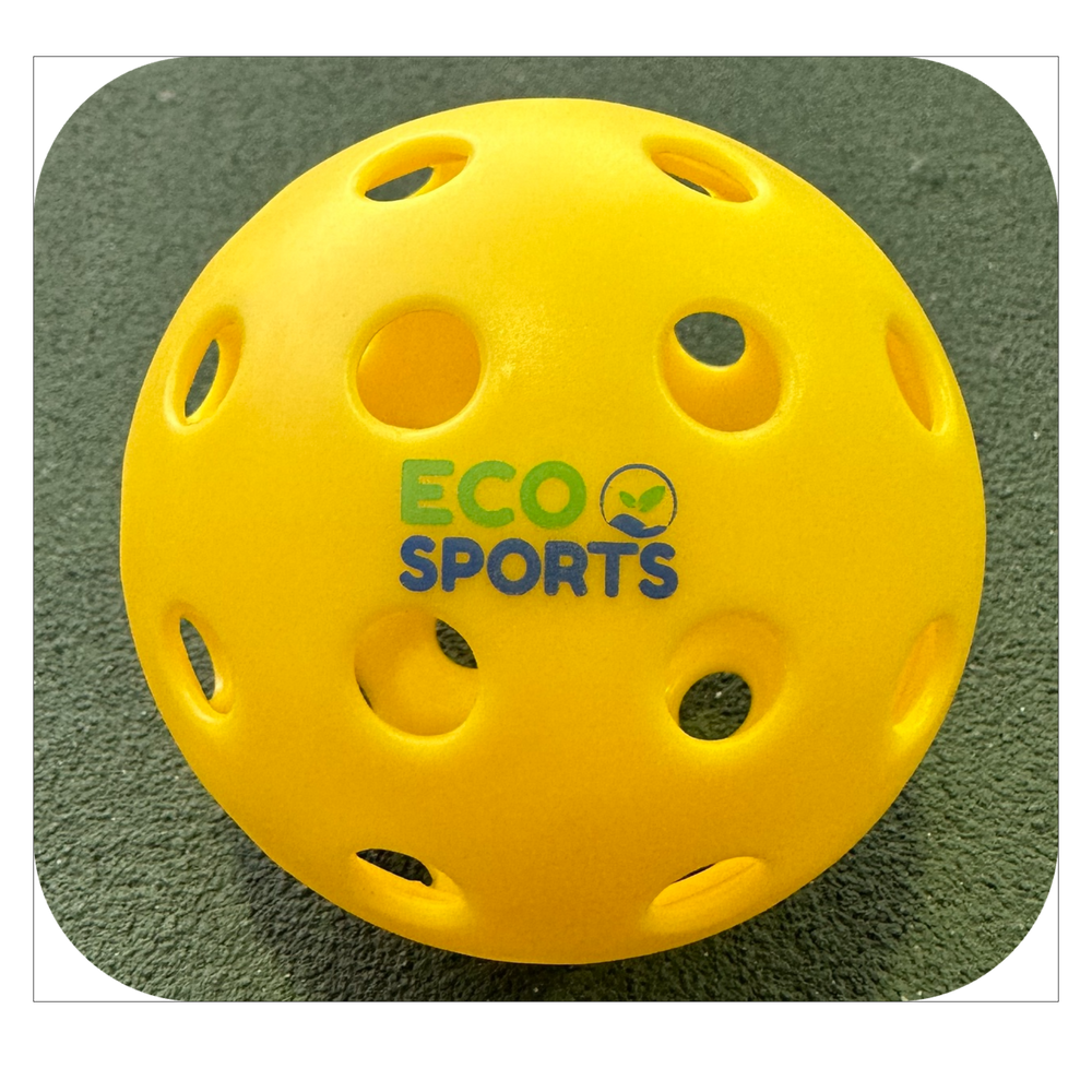 40 Hole Outdoor Pickleball Balls - Compostable & Recyclable Pickleballs ...