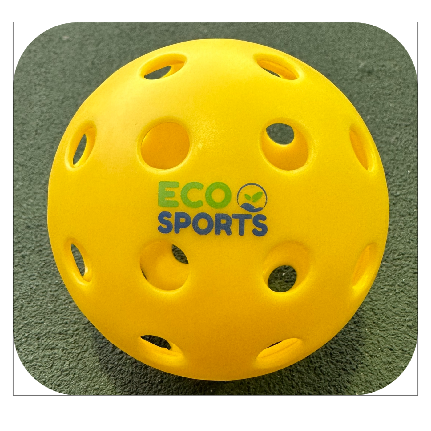 40 Hole Outdoor Pickleball Balls - Compostable & Recyclable Pickleballs ...