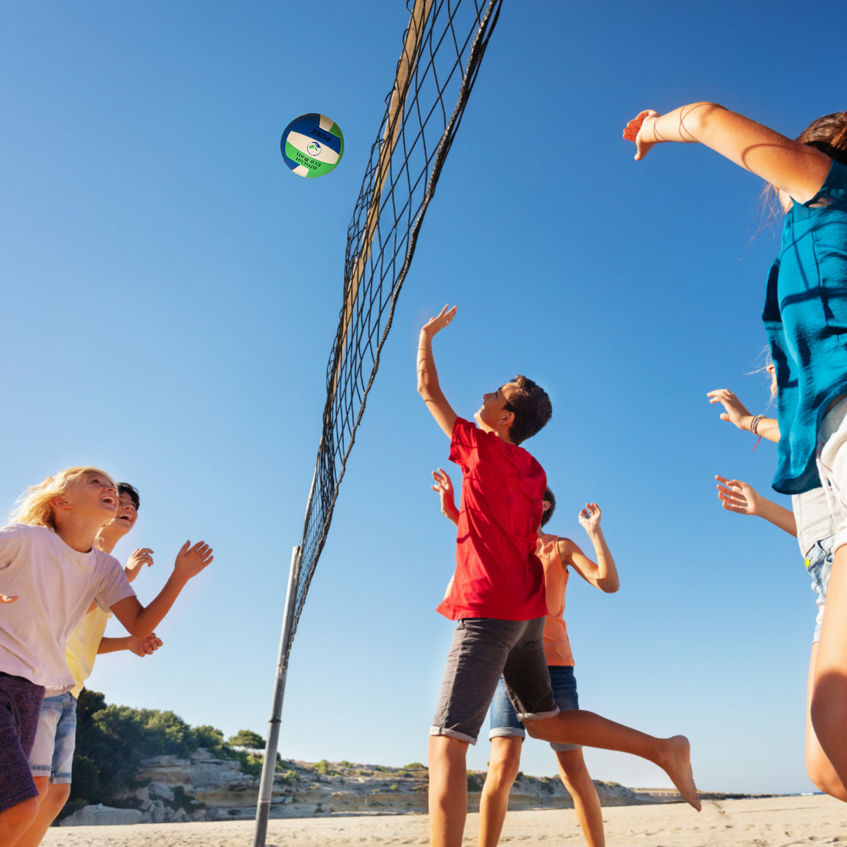 Vegan Leather Beach Volleyball Ball - Biodegradable, Vegan, Less Toxic ...